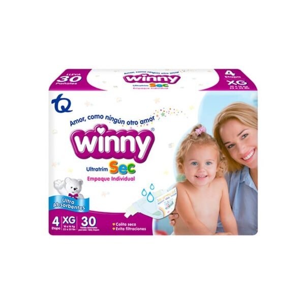 Pañal Winny Etapa 4 Ultratrim Sec Empaque Individual X 30 Und | Licores ...