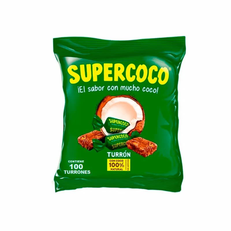 Turrón Super Coco Bol X 100 Und | Licores Amistad